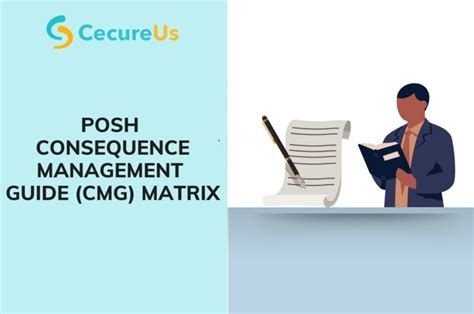Posh Consequence Management Guide Cmg Matrix Prevention Of Sexual