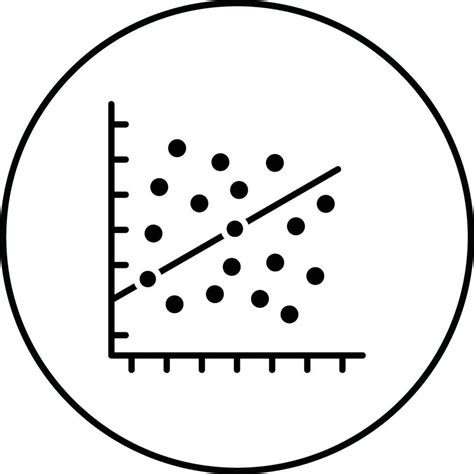 Scatter Plot Vector Icon 31559715 Vector Art At Vecteezy
