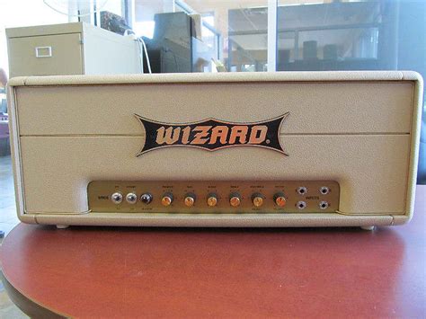 Wizard Vintage Classic 100 Watt Guitar Amplifier Cool Blond Reverb
