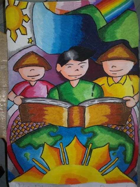 Buwan Ng Wika Poster Buwan Ng Wikaposter Making Contest Vintage