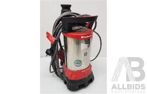 Einhell Dirty Water Pump Lot 1516491 Allbids