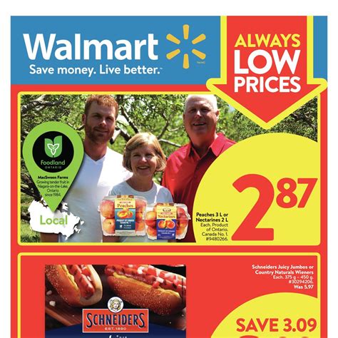 Walmart Weekly Flyer Supercentre Always Low Prices Aug 5 11