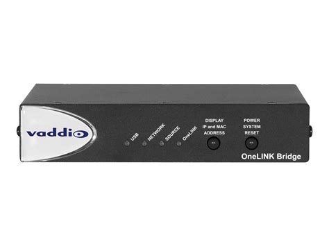 Vaddio Cisco Codec Kit For Onelink Bridge Overview Specs Details Shi
