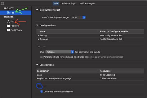 Ios Can T Find Localizations In Info In Xcode Stack Overflow