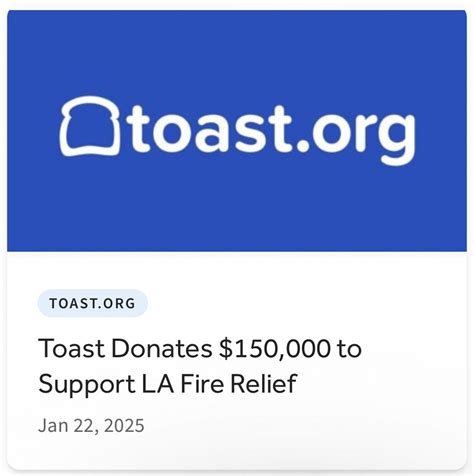Toast On Linkedin Toast 🧡s The La Restaurant Community In Addition To