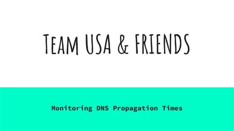 Ripe Ncc Dns Measurements Hackathon 2017 Dns Propagation Inconsistencies Ppt
