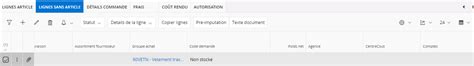 fill code part values on purchase order line ifs community