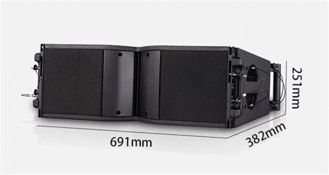 Double 8 Inch Line Array Powered Speaker 18 Inch Subwoofer