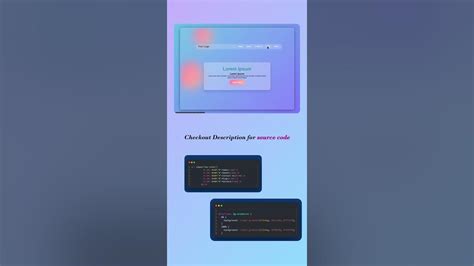 Glassmorphism Navbar Shorts Coding Education Youtube