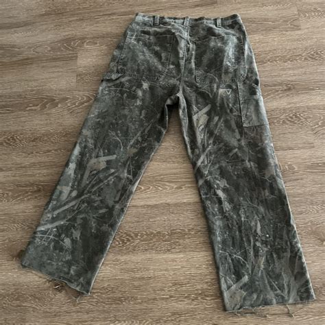 Real Tree Baggy Camo Pants Abercrombie And Depop