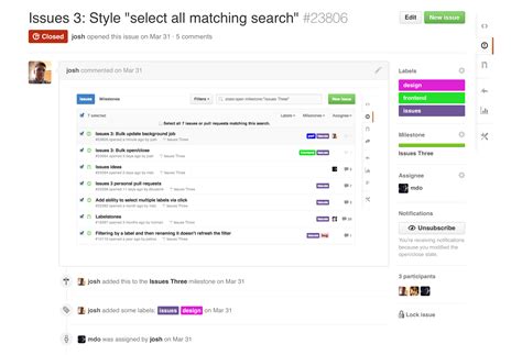 Shipping The New Github Issues · Mdo