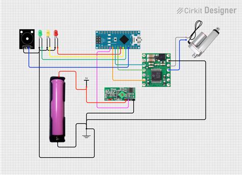 Arduino Nano Controlled Rf Receiver With Led Indicators And Linear Actuator How To Guide And