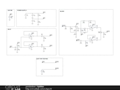 Splitter Circuitlab