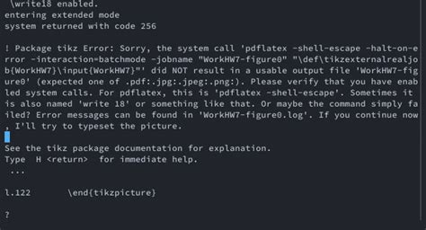 Getting Errors When Compiling With Tikz Pictures Rlatex