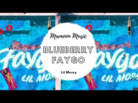 Lil Mosey Blueberry Faygo Lyrics Youtube