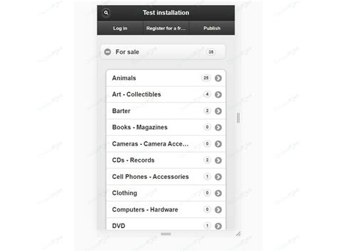 Mobile Theme Osclass Plugin Design And Appearance Osclass Plugins Osclasspoint