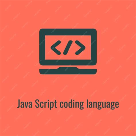 Java Script Coding Language Logo Premium Ai Generated Vector
