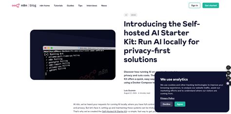 Self Hosted Ai Starter Kit Deploy Ai Tools Locally To Protect Data Privacy And Reduce Costs