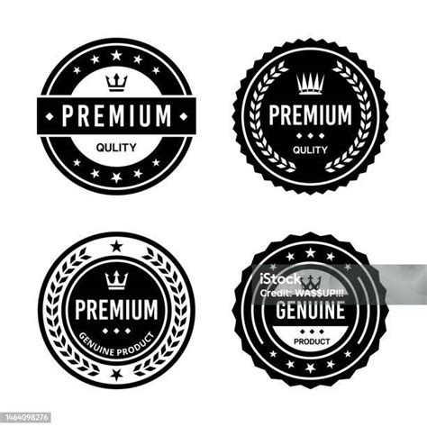 클래식 빈티지 레트로 프리미엄 벡터 배지 엠 블럼 로고 레이블 스티커 스탬프 기호 인감 배너 프레임 컬렉션 세트 Premiere에 대한 스톡 벡터 아트 및 기타 이미지