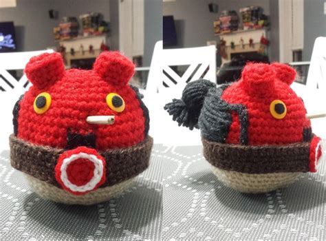 Hellboy Christmas Ornament Christmas Ornaments Ornaments Crochet Hats