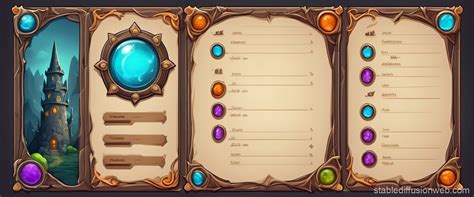 Wizard Ui Design Inspiration Stable Diffusion Online