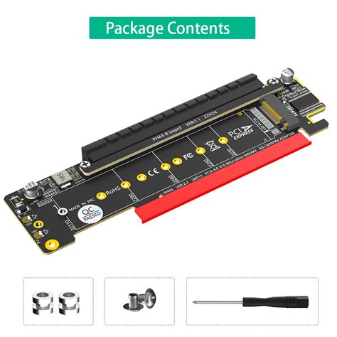 Pci Express X16 ถง Dual M 2 NVME เขากนไดกบ M Key PCIe 4 0 X16 X8 สญญาณ สลอต Riser