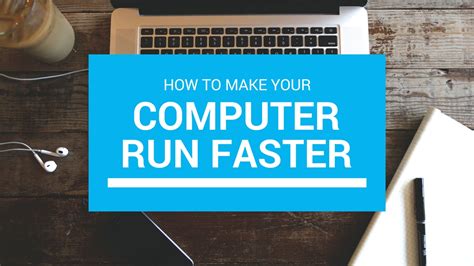 how to make your computer run faster youtube