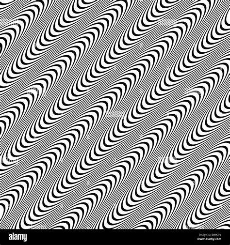 Abstract Undulating Lines Vector Background With Dynamism Stock Vector Image And Art Alamy