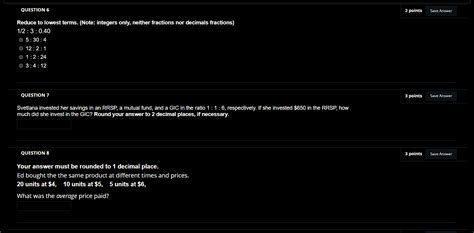 Solved Reduce To Lowest Terms Note Integers Only Neither