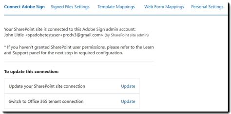 Adobe Sign For Sharepoint Online Installation Guide