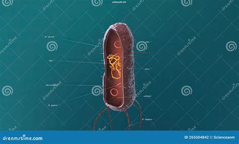 Prokaryotes Are Single Celled Organisms Belonging To The Domains Bacteria And Archaea Stock