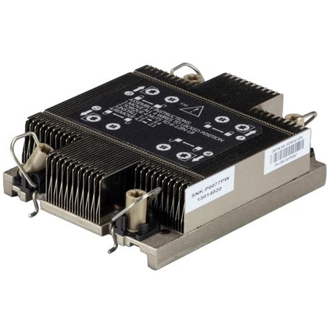 Supermicro Snk P0087p 1u Passive Cpu Heatsink For X13 Intel Eagle