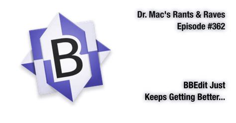 bbedit just keeps getting better the mac observer