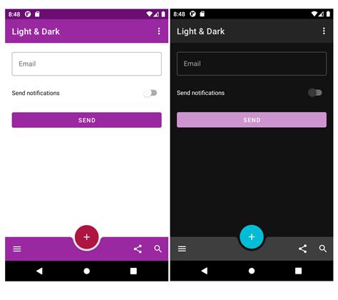 Android Light Dark Theme With Material Components Danielme