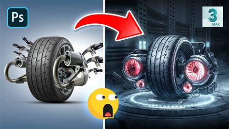 😱🔥 ازاي حولت تصميم فوتوشوب مرفوض لتصميم ثري دي مبهر Youtube