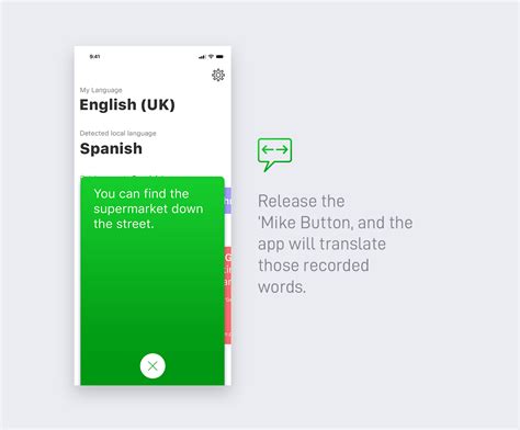 Voice Language Translation App Concept On Behance