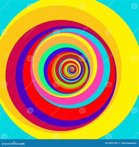 Colorful Abstract Psychedelic Art Background Stock Vector Illustration Of Contemporary