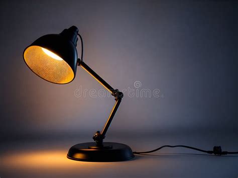 Task Table Desk Lamp Sample Model Ai Generated Stock Illustration