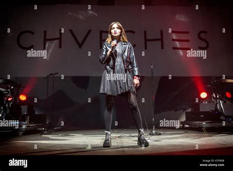 The Scottish Electro And Synthpop Band Chvrches Stylised As ChvrchΞs