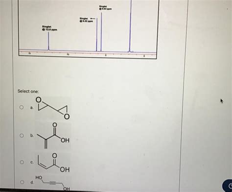 Solved 13 An Unknown Compound With The Molecular Formula Of