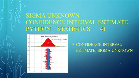 区间估计（confidence Interval Estimate）python统计40——python程序设计系列144 Youtube