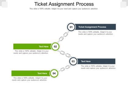 Ticketing Process Flowchart PowerPoint Presentation And Slides SlideTeam