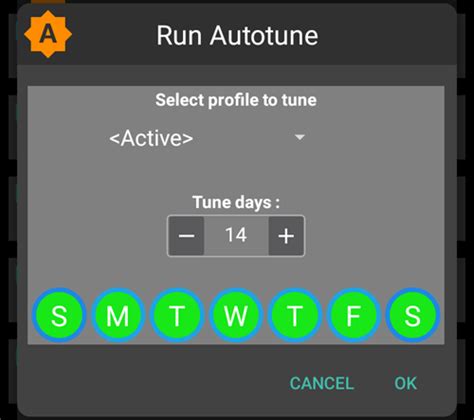 How To Use Autotune Plugin Dev Only — Androidaps 33 Documentation