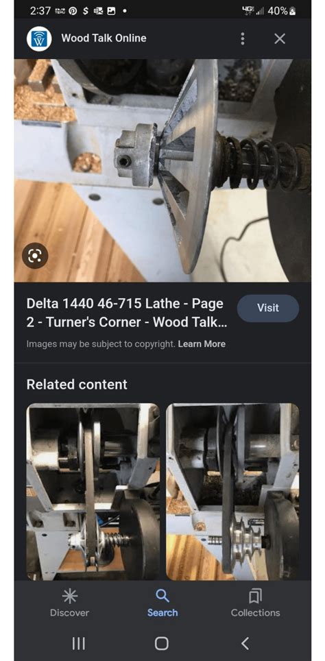 Help Variable Speed Pulley Replacement R Turning