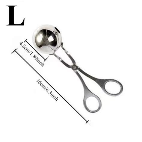 Meatball Maker Spoon Non Stick Thick Stainless Steel Meat Baller