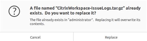 collect logs citrix workspace app for linux