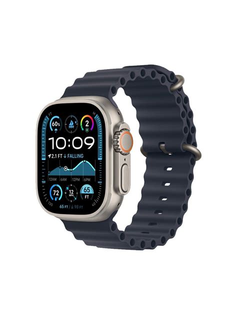 Apple Watch Ultra 2 49mm Titanium Case Navy Ocean Band2b Egypt