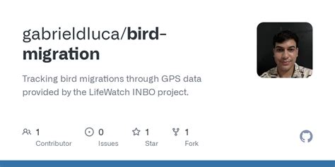 Github Gabrieldlucabird Migration Tracking Bird Migrations Through