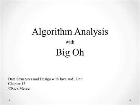 12 Algorithmanalysis