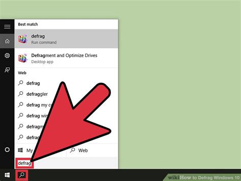 How To Defrag Windows 10 9 Steps With Pictures Wikihow